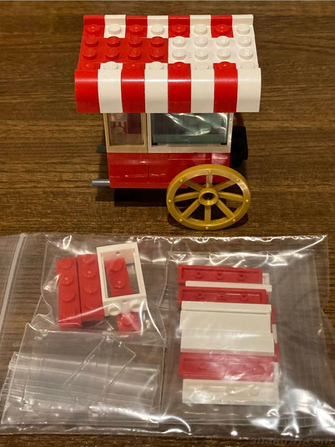 【LEGO】レゴでディズニーシーにあるポップコーンカートを作ってみた | 田舎で趣味レーション